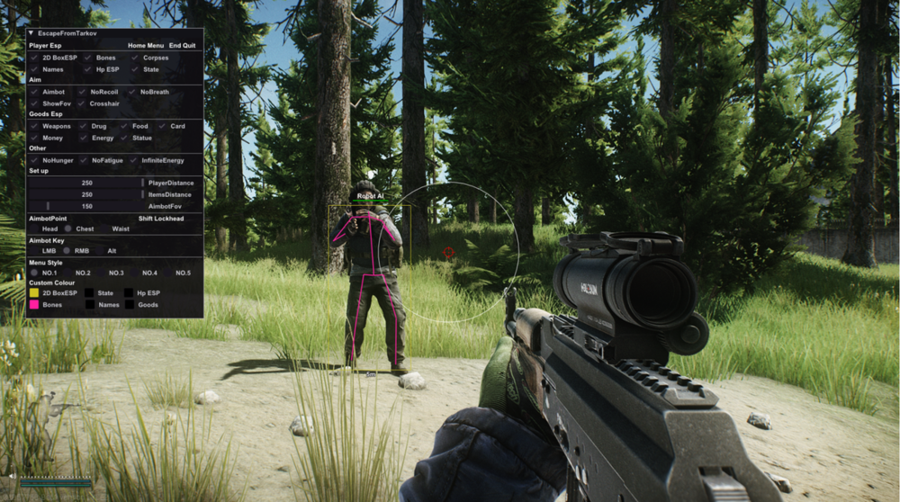 GitHub - RetoWW/Escape-From-Tarkov-Undetected-Cheat-Aimbot-ESP-Wallhack ...