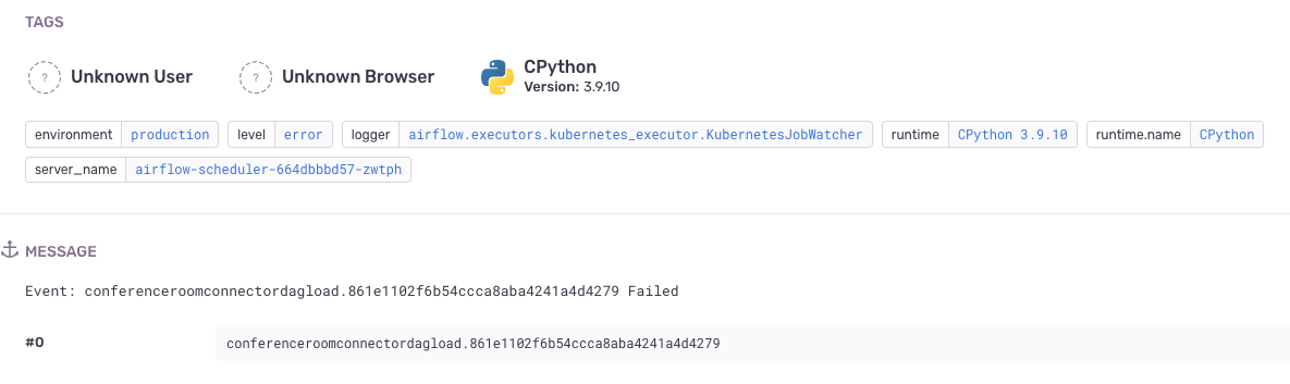Schedulerjob Error Message Fails To Perform String Substitution For Externally Killed Tasks