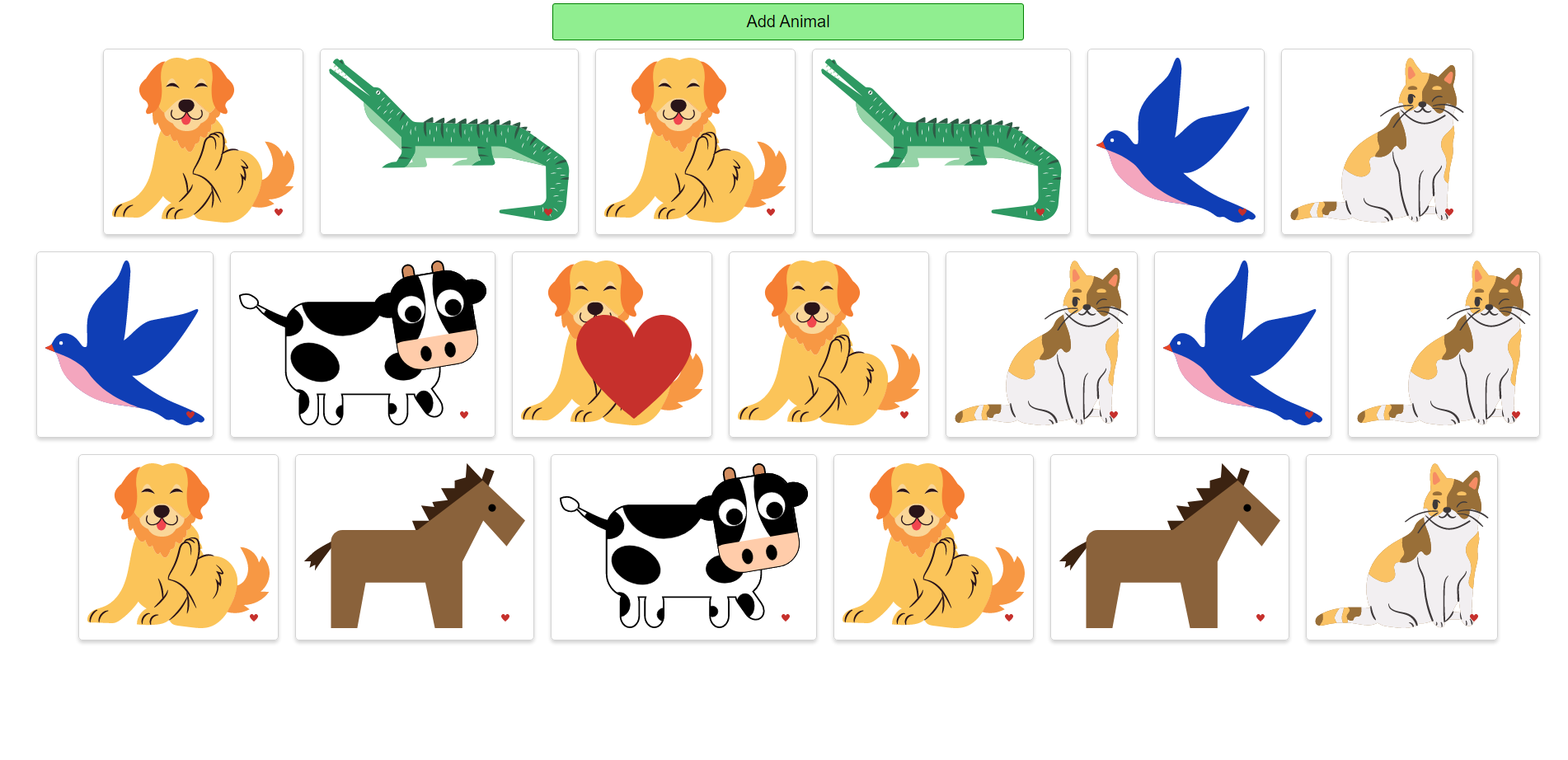 GitHub - ismailcubuk/Animal-Pics: You can like animal pics and create ...