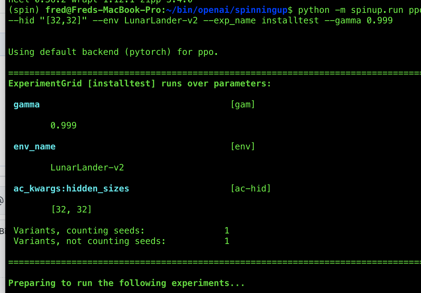 trouble with tensorflow installing spinningup · Issue #323 · openai/spinningup · GitHub