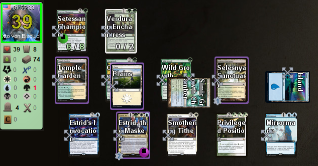 When entering as an aura, Estrid's invocation often does not ...