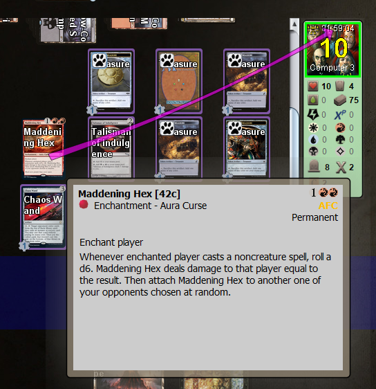 Maddening Hex does not update who it is attached to in the UI · Issue ...