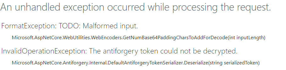 Better error message · Issue #255 · dotnet/extensions · GitHub