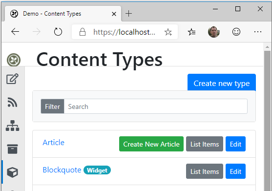 Organize headers in the admin site pages · Issue #3688 · OrchardCMS ...