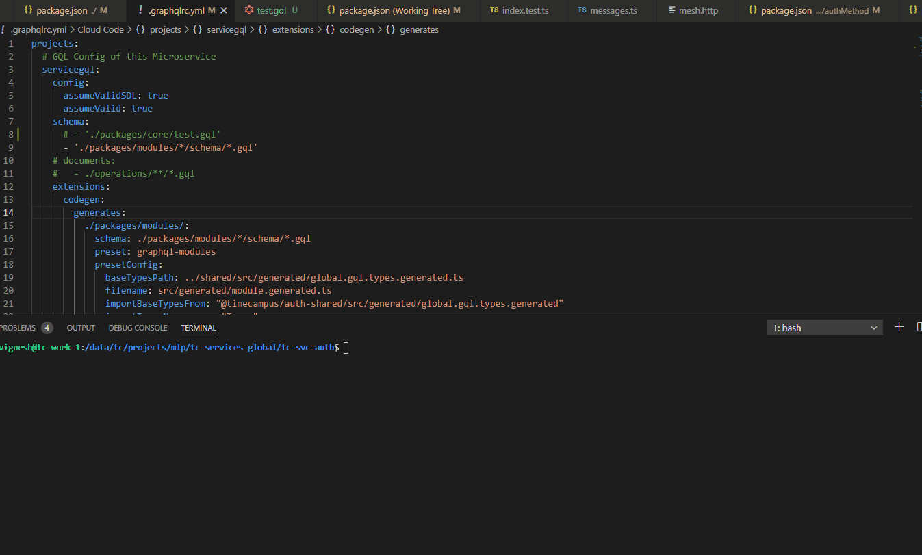 Graphql Modules Preset Fails When There Are Multiple Schema Entries In Config · Issue 5289