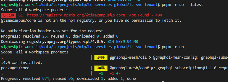 Updating Packages When Using Pnpm Workspaces · Issue 2982 · Pnpmpnpm