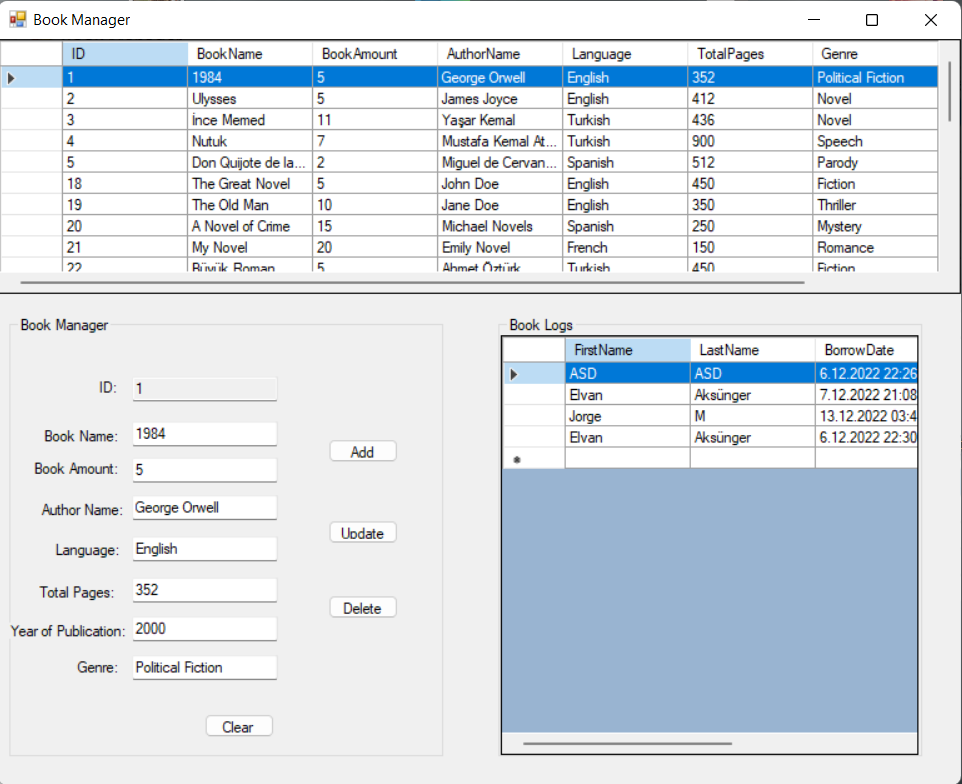 GitHub - AhmetAksunger/Library-Automation: Library Automation is an intuitive C# and Windows ...