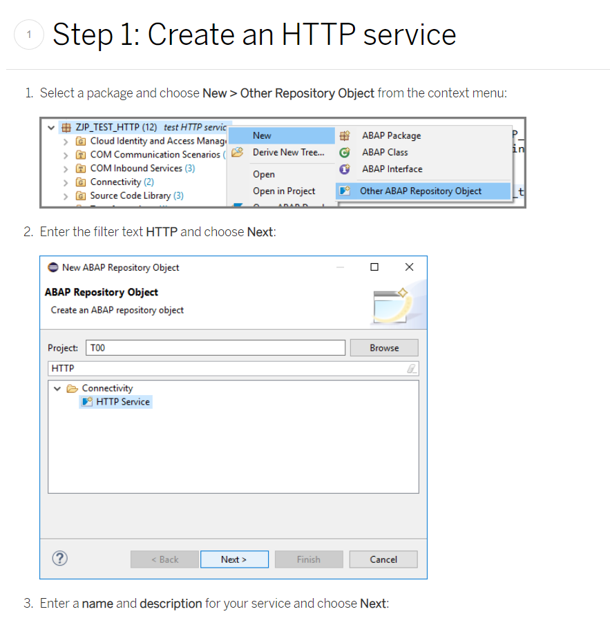 Create an HTTP Service · Issue #3300 · sap-tutorials/Tutorials · GitHub