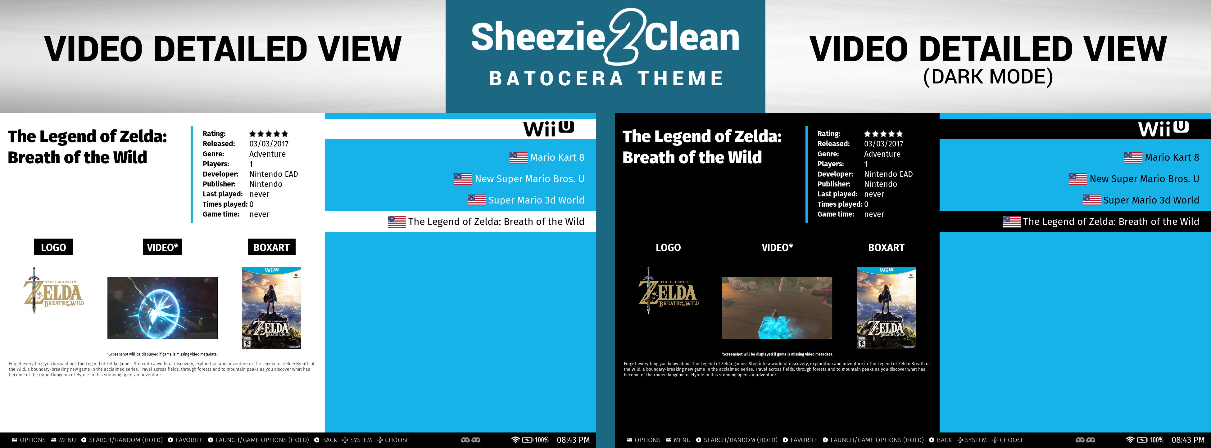 GitHub - Sheezie/Sheezie2Clean: Theme for Batocera
