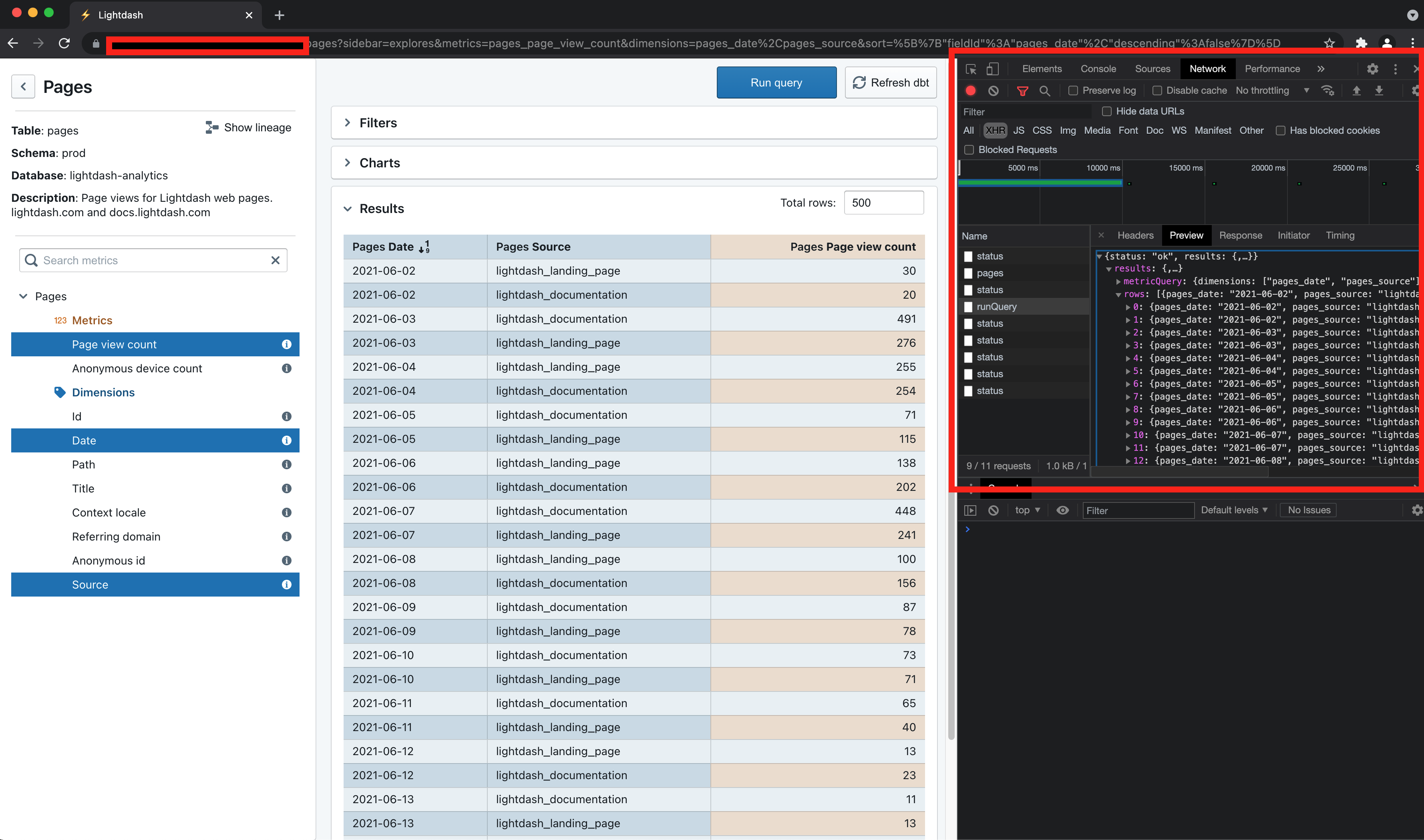 Fail to fetch data w/ spark adapter · Issue #177 · lightdash/lightdash · GitHub