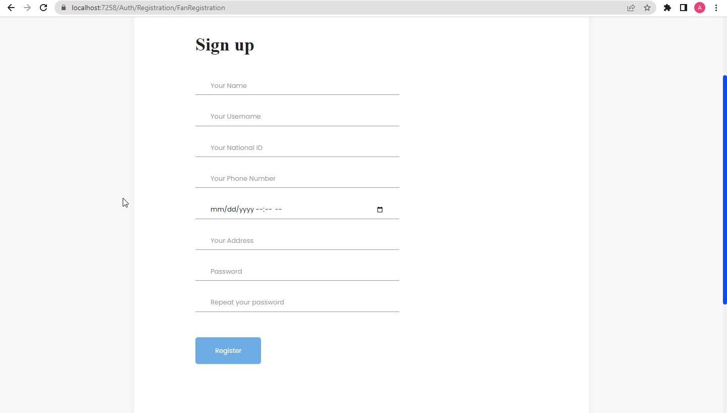 GitHub - AbdelrahmanRewaished/Sports-Management-System: A Full-stack ...