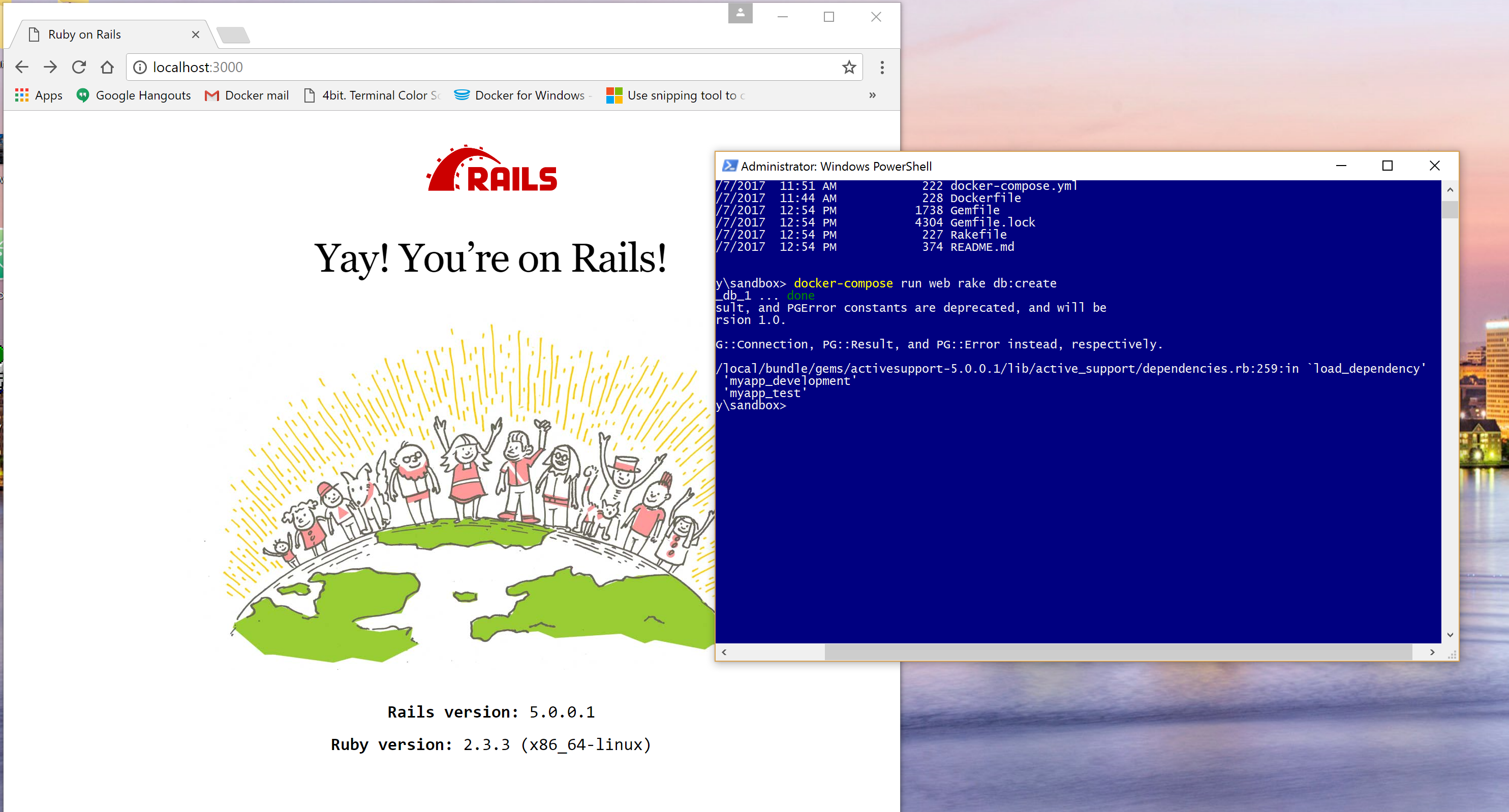 Quickstart Compose And Rails Docker Compose Run Fails With `gemfile Not Found` On Some