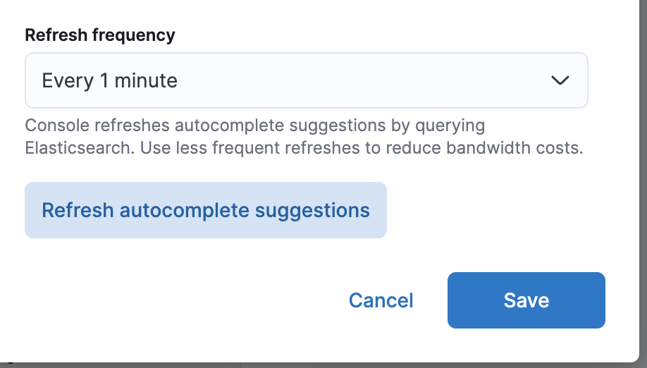 Devtools reloading autocomplete suggestions with every command · Issue #142431 · elastic/kibana ...