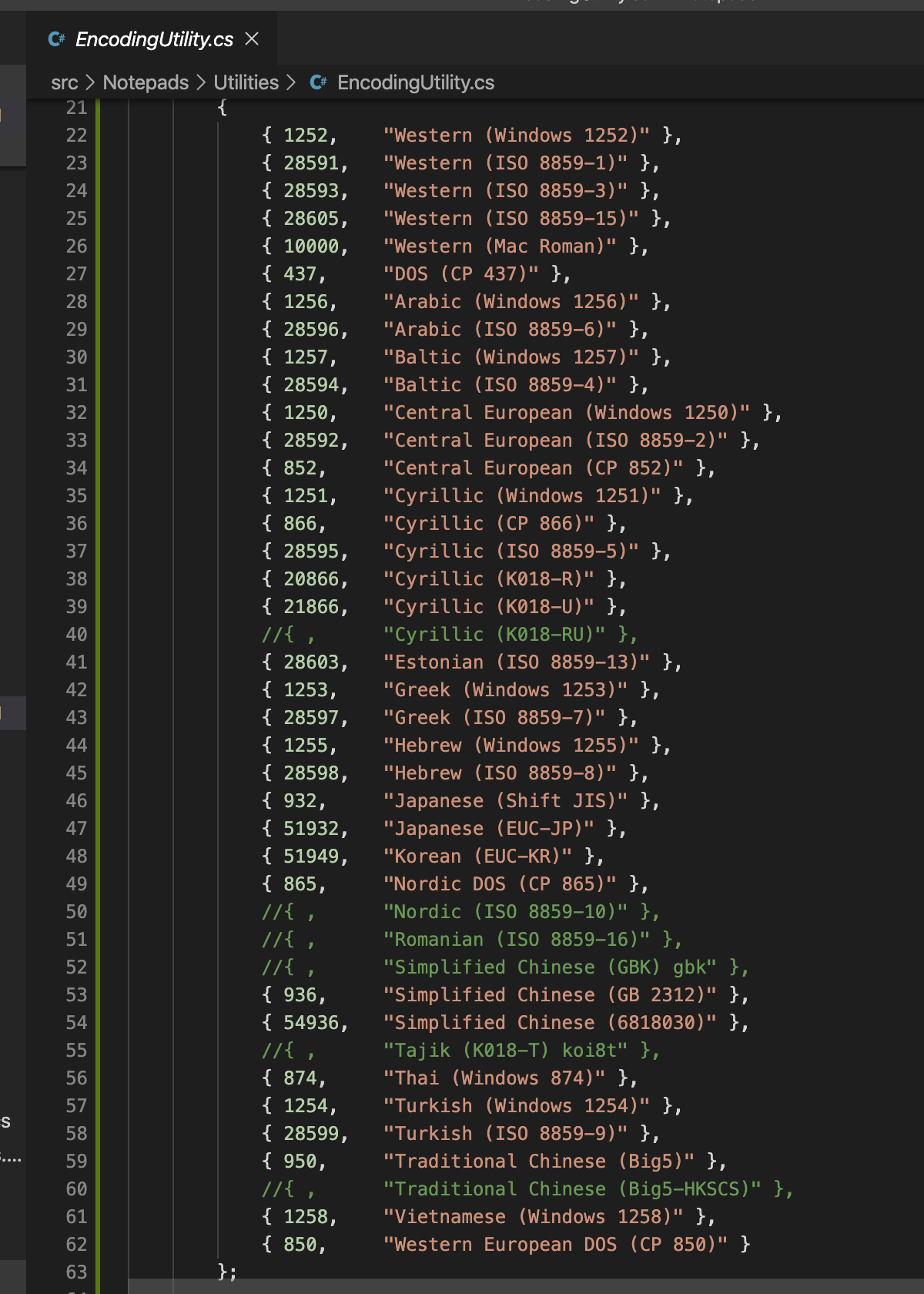 [Feature request] i need GBK or GB2312 encoding choice · Issue #323 · 0x7c13/Notepads · GitHub