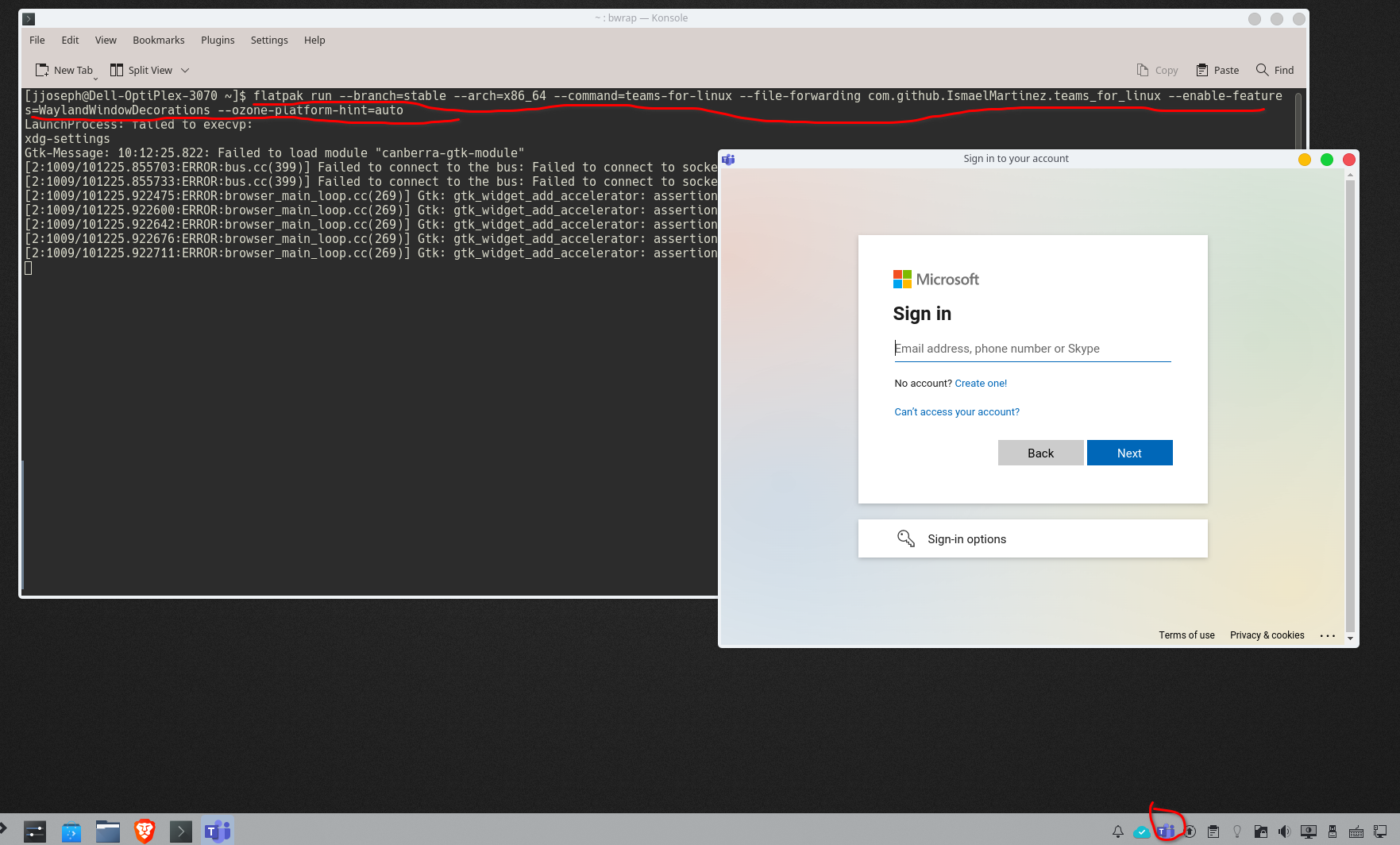 No Tray Icon on Wayland · Issue #615 · IsmaelMartinez/teams-for-linux · GitHub