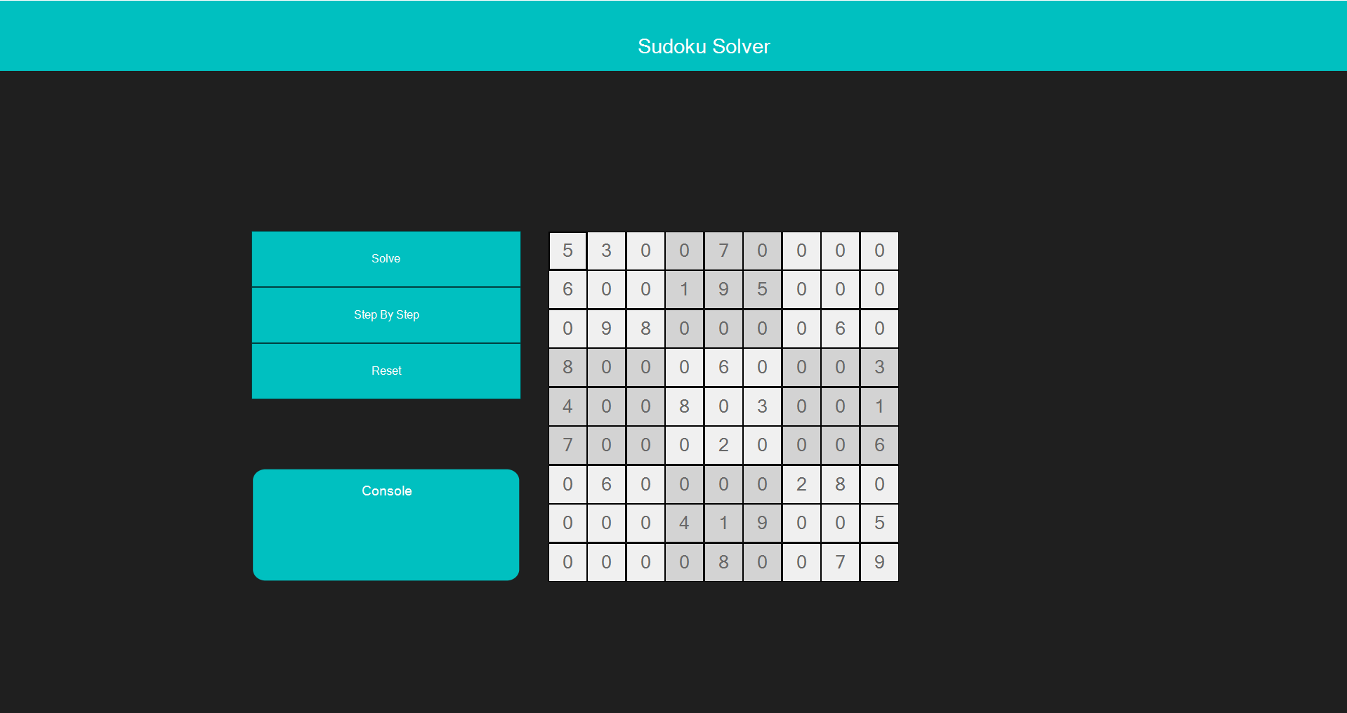 GitHub - VaggelisKarzas/SudokuSolver