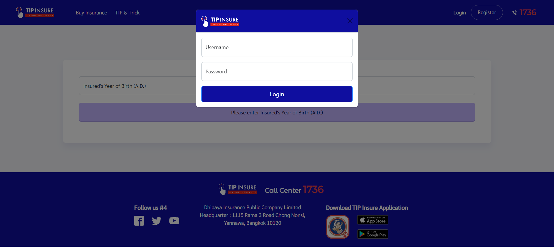 GitHub - chonnikan-aue/tipinsure-client