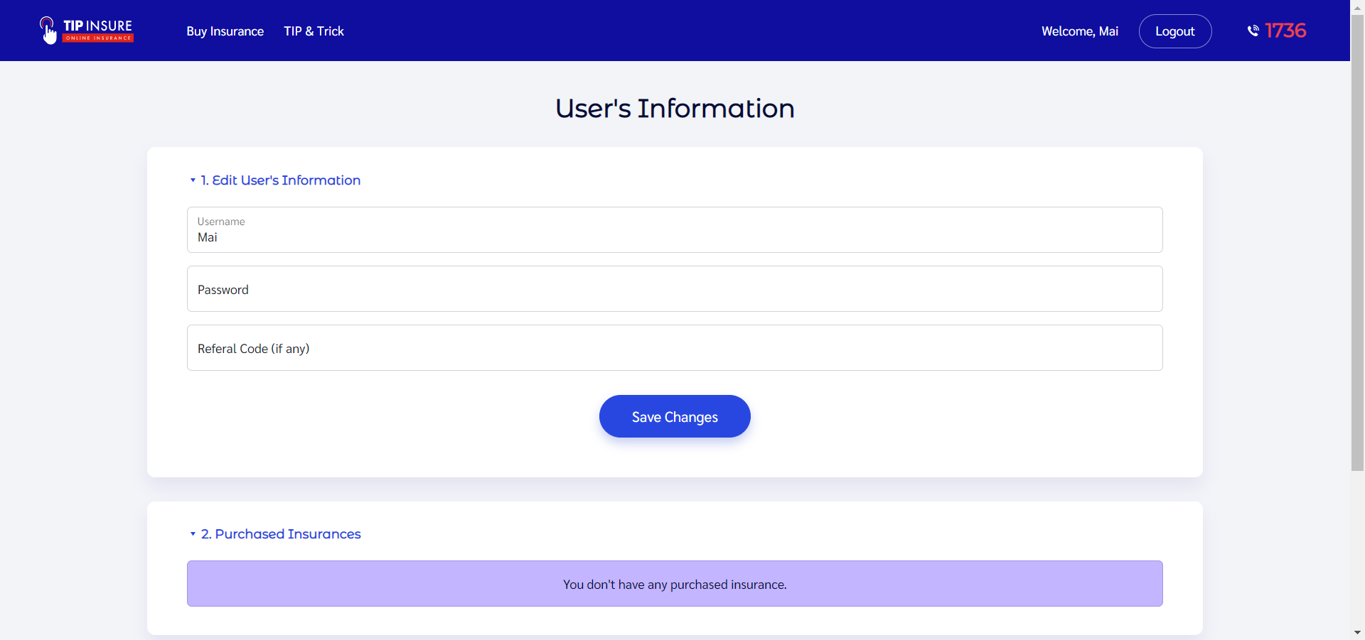 GitHub - chonnikan-aue/tipinsure-client