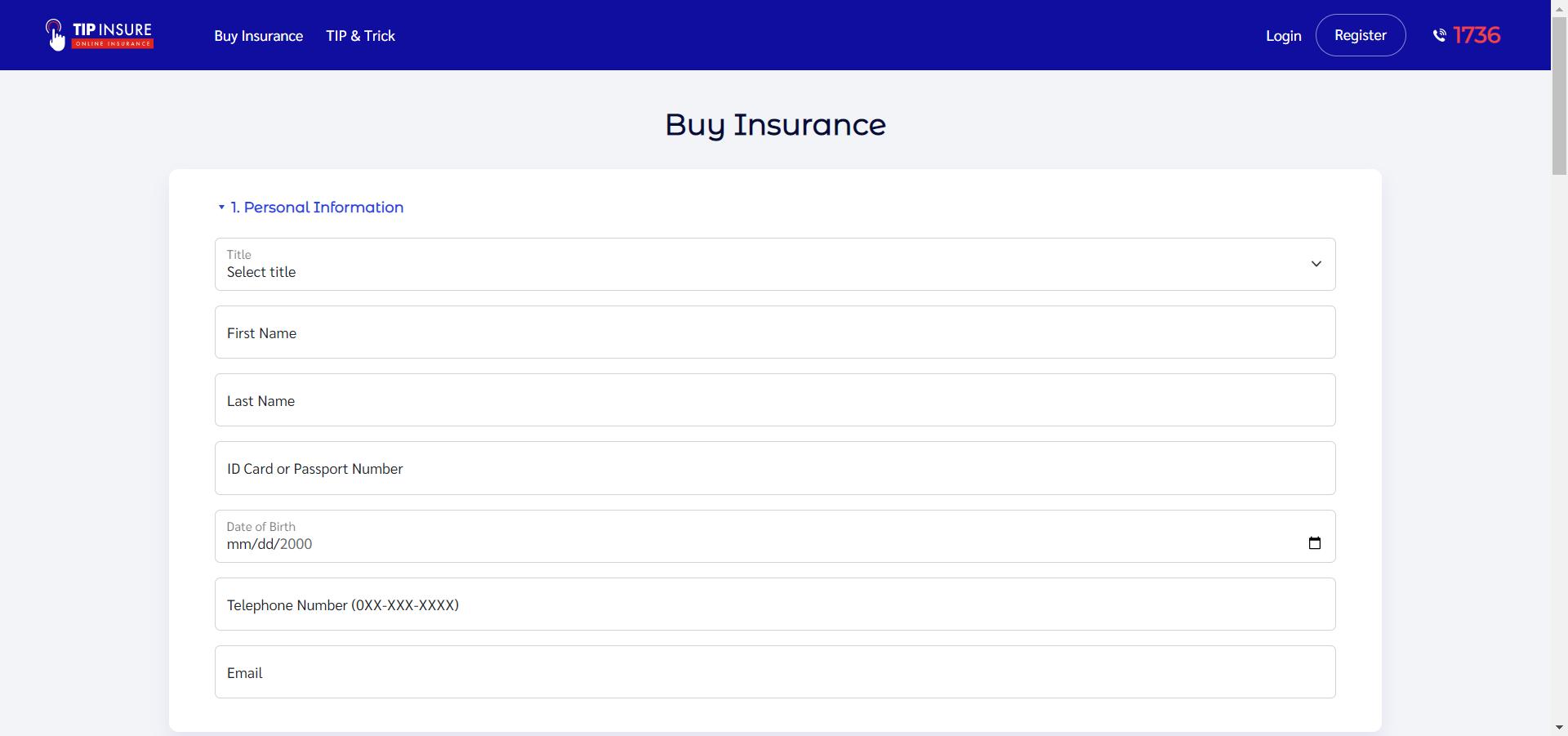 GitHub - chonnikan-aue/tipinsure-client