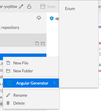 Angular Generator broken in Safari · Issue #1208 · stackblitz/core · GitHub