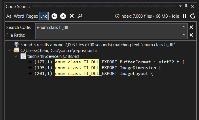 Misc Add Vs Chromium Code Search Config By Bobcao3 · Pull Request 6675 · Taichi Devtaichi 