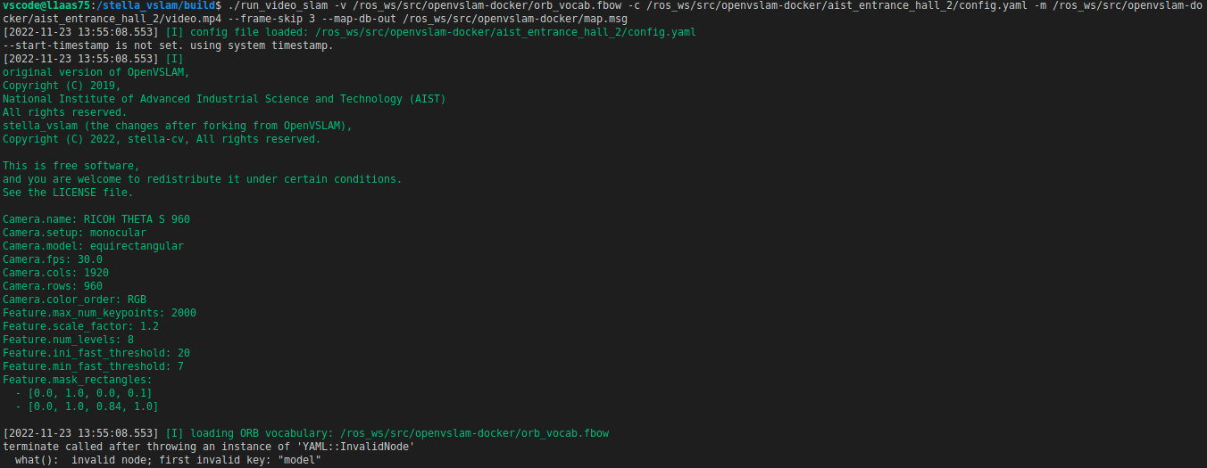 Unable to execute run_video_slam with aist_entrance_hall_2 · Issue #431 · stella-cv/stella_vslam ...
