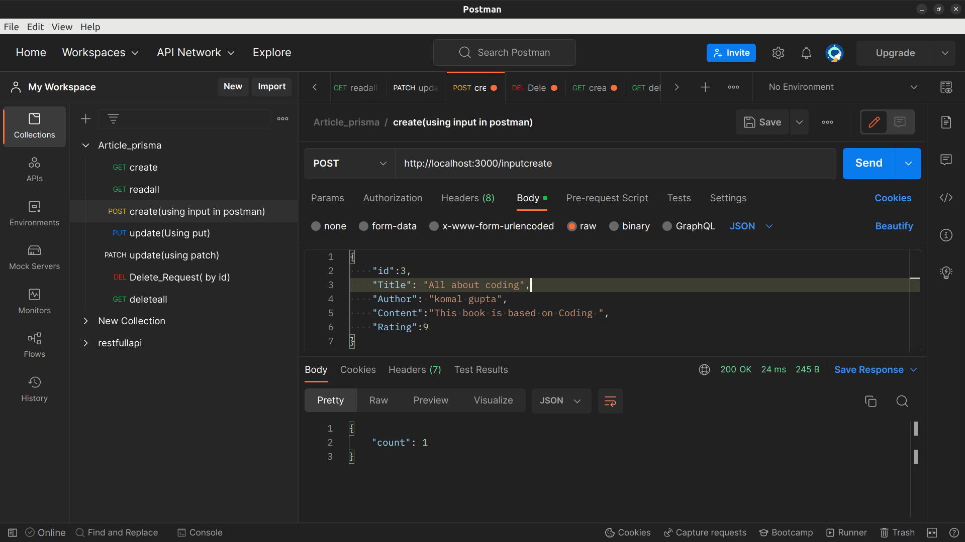 GitHub - VaibhavDabral11/RestFull-APi-CURD GitHub - VaibhavDabral11/RestFull-APi-CURD