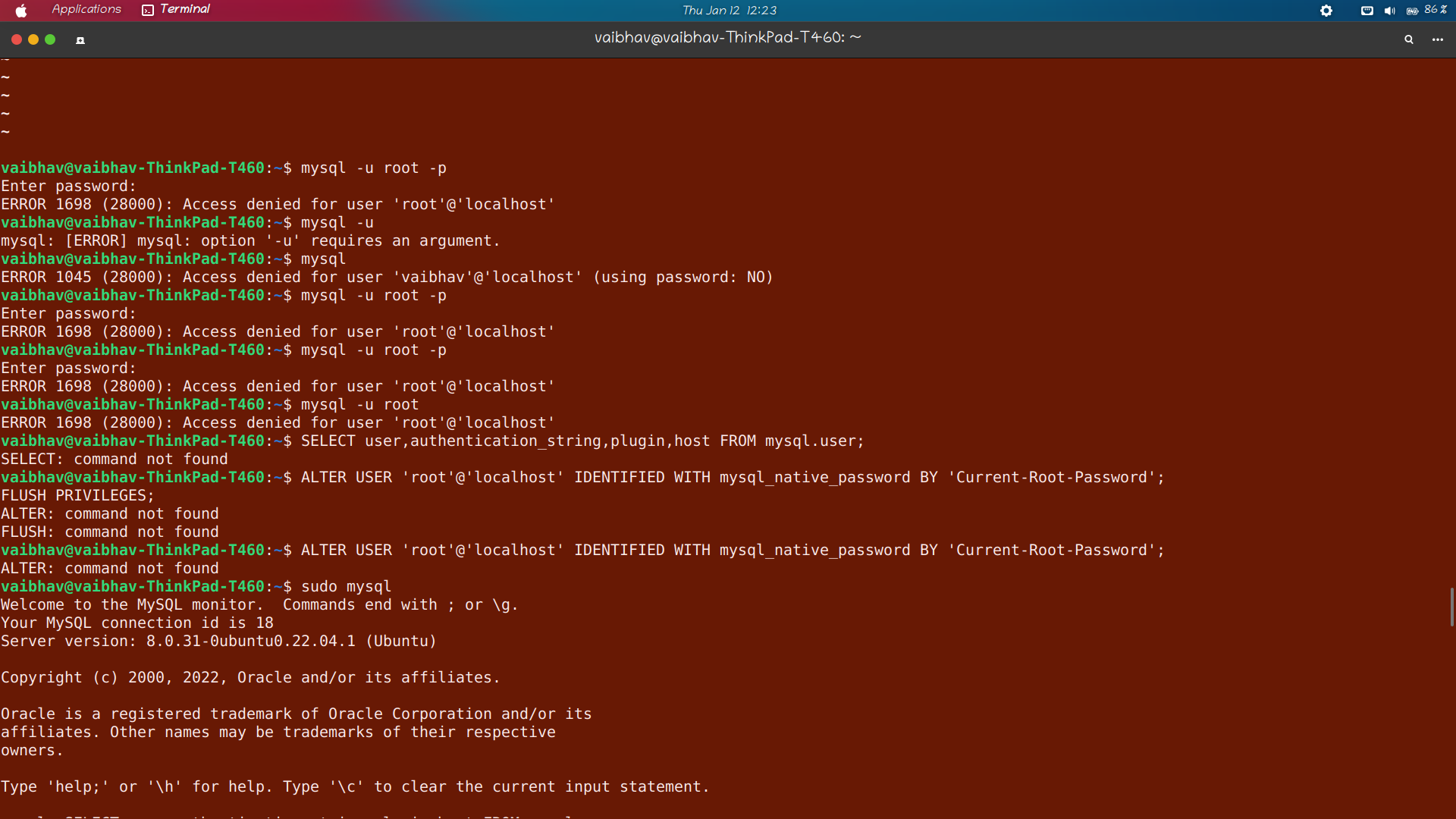GitHub - VaibhavDabral11/mysql-server-error