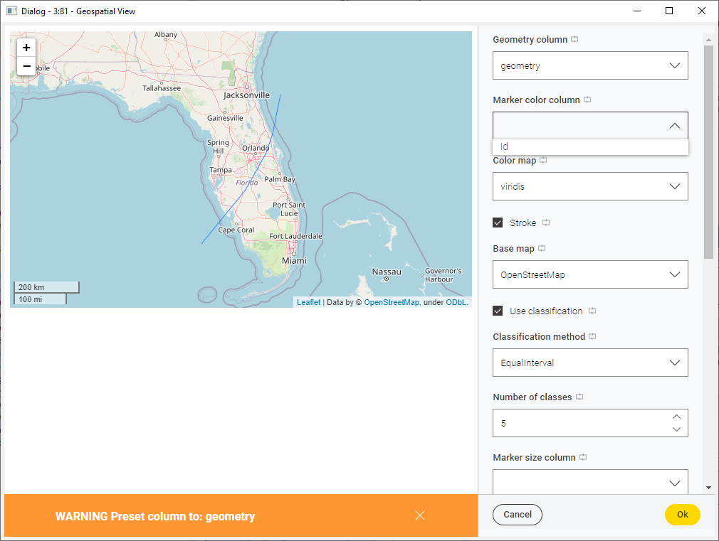 Deselecting columns from configuration fields inside the node (or others) not possible · Issue ...