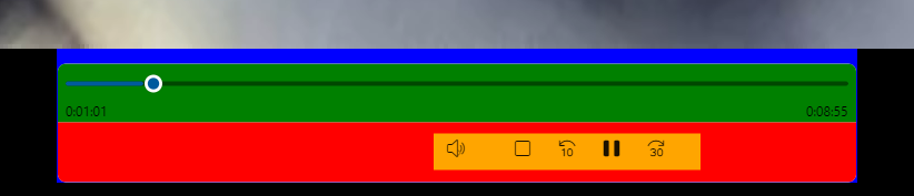 [Gallery][Wasm/Android/iOS]MediaPlayerElement(First sample option)- when first click 'Full ...