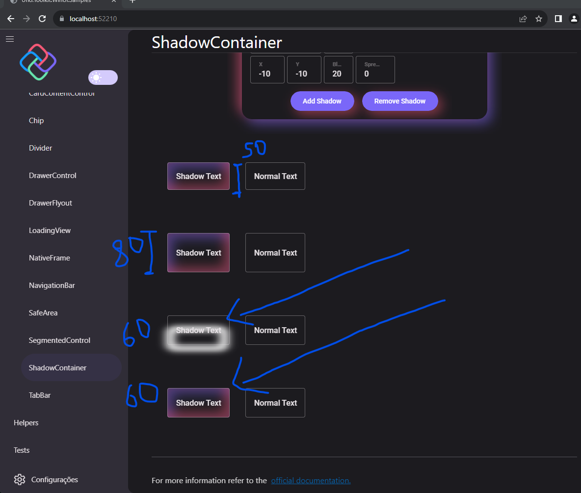 [ShadowContainer][Wasm] Shadow Builder - Delay visible when adding/removing shadows or switching ...