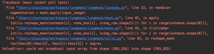 My own nii file failed, it seems that the error is caused by the zooming in and out of the image ...