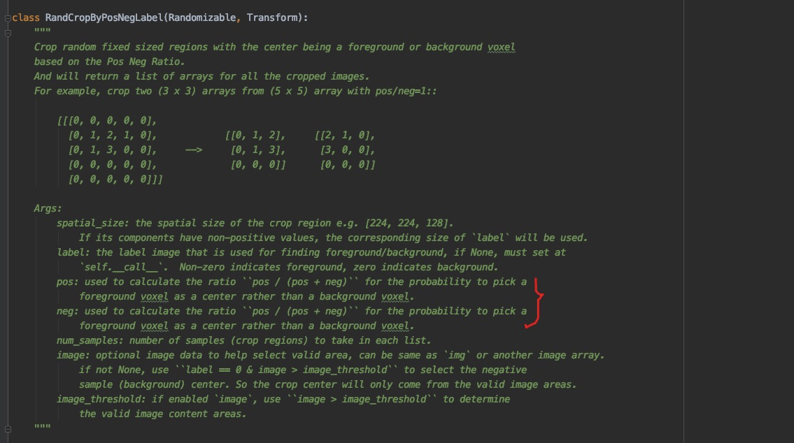 Minior Comment Error · Issue 764 · Project Monai Monai · Github