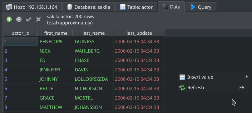 Feature : Refresh only on table instead of all DB lisst · Issue #54 · ragnar-lodbrok/meow-sql ...