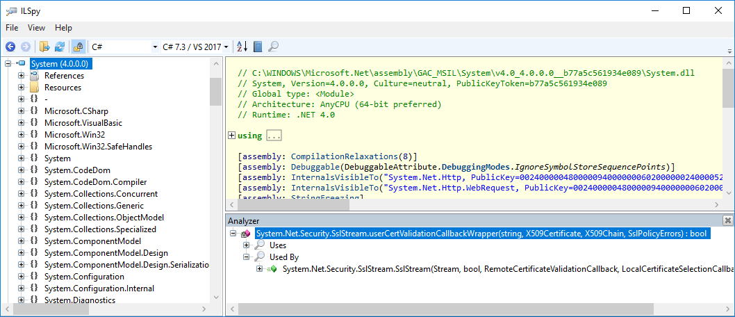 Missing Used By · Issue 1290 · Icsharpcodeilspy · Github