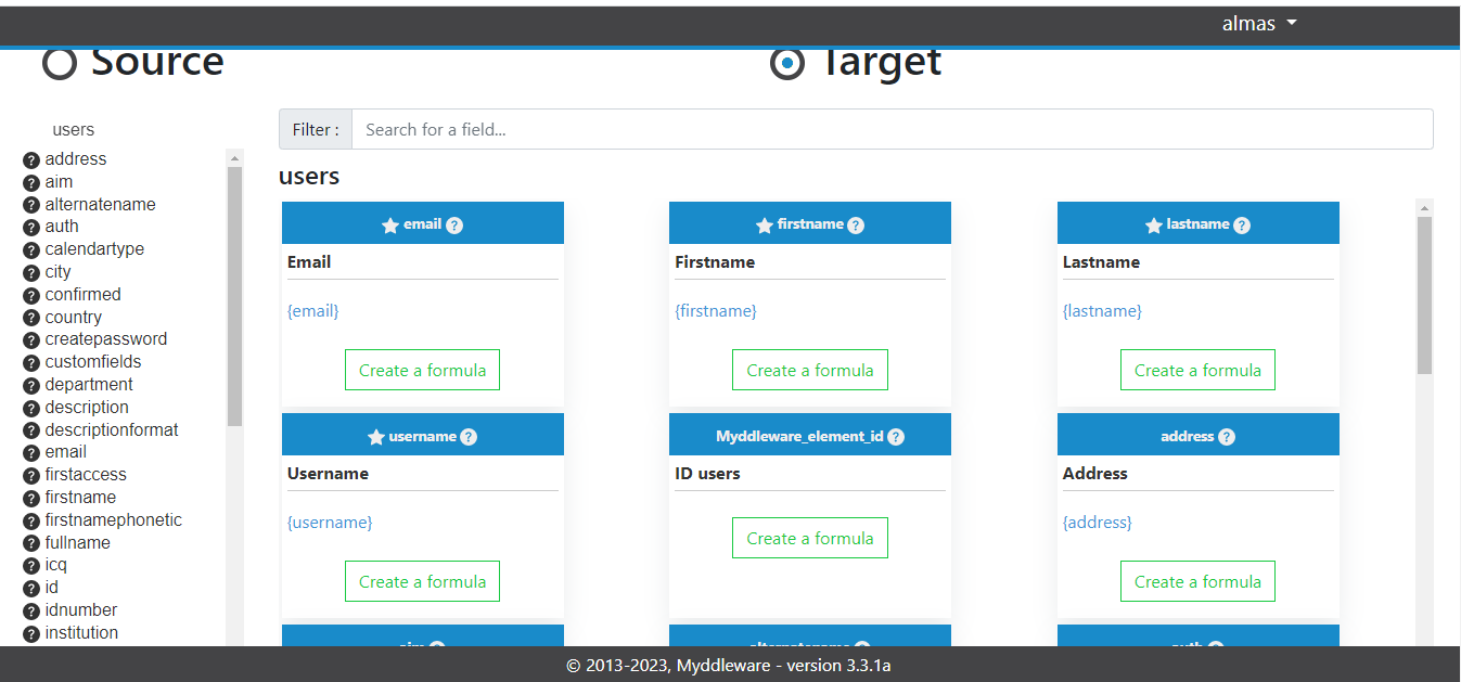 moodle to moodle · Issue #6 · Myddleware/moodle-local_myddleware · GitHub