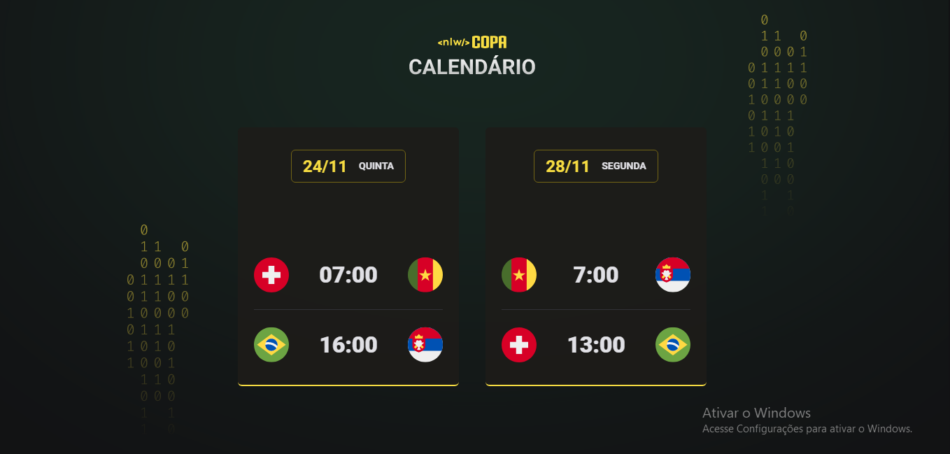 GitHub - Natanael-CL/NLW-Copa: Rocktseat Nlw Cup Event Last Edition Year 2022 Theme Cup Games ...