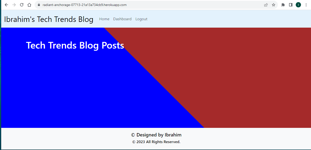 GitHub - IbrahimAllison/tech-blog-model-view-controller