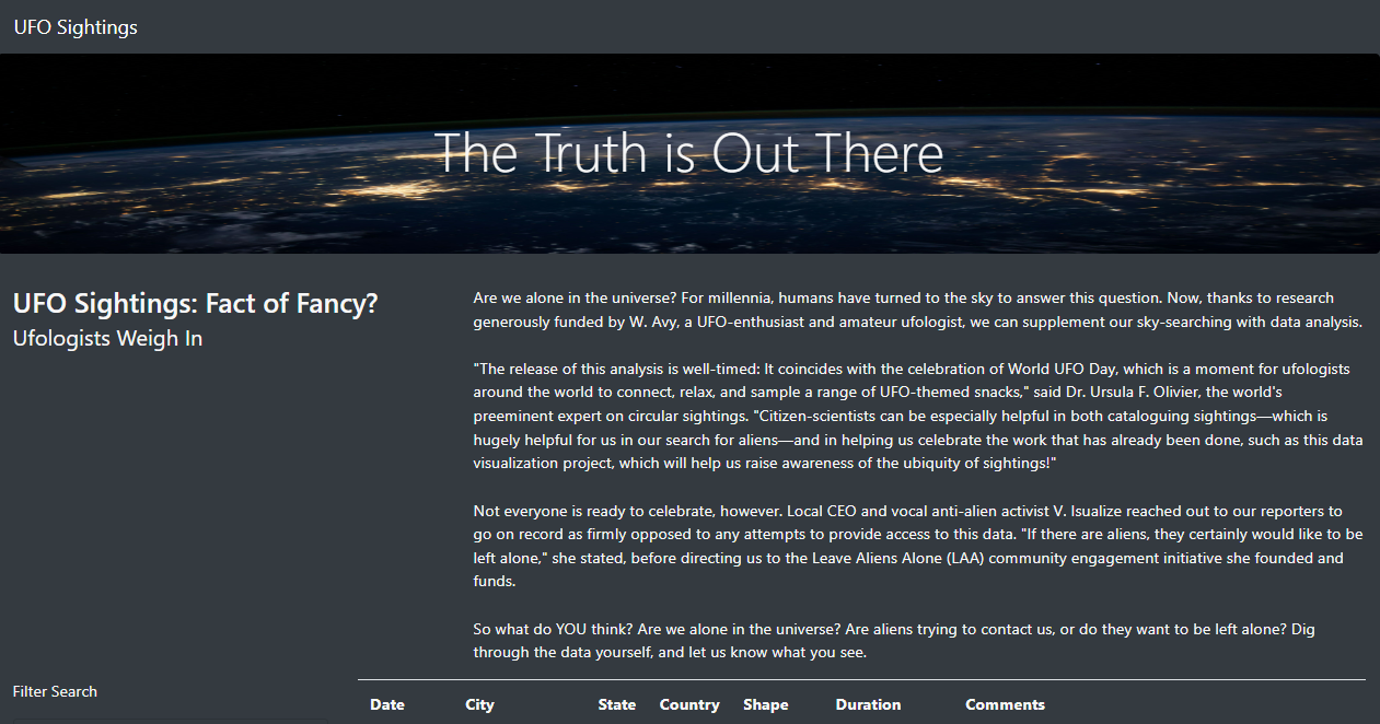 GitHub - sanmarjx/UFOs