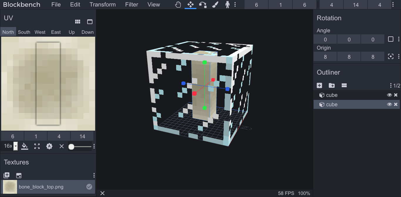 [Issue] Inner cube textures don't render inside an outer cube with transparent texture · Issue ...