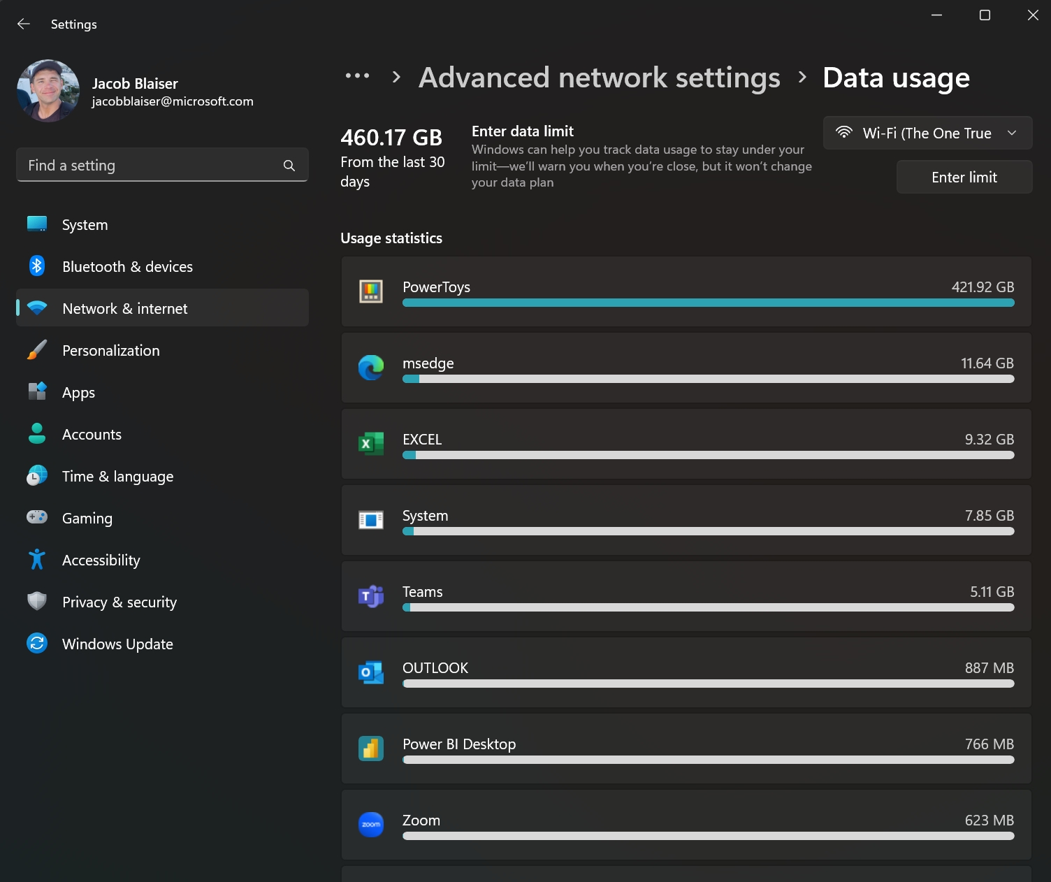 High Data Usage · Issue 21453 · Microsoftpowertoys · Github 