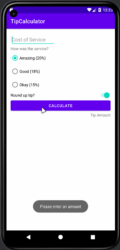 GitHub - saurav-2001/XML-Layouts-for-Android: Tip Calculator