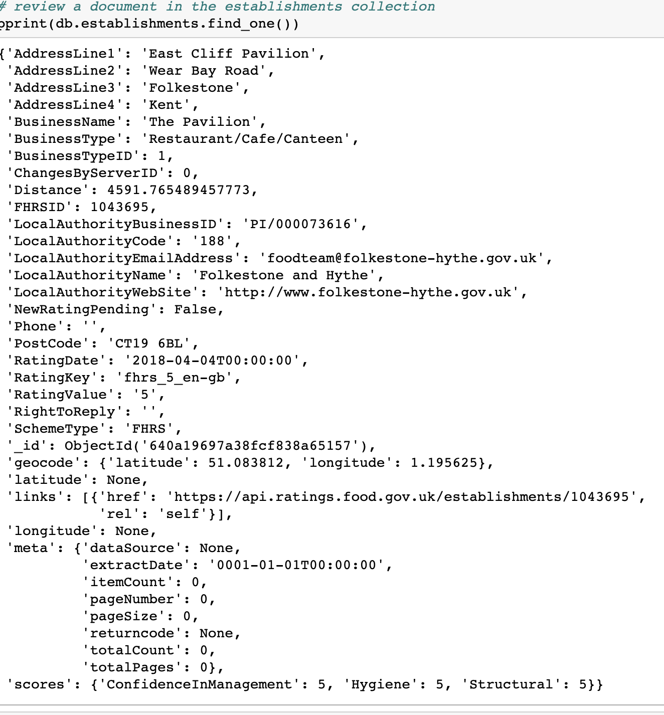 GitHub - MeerKar/NoSql: This project we are evaluting the UK Food Standards Agency' s various ...