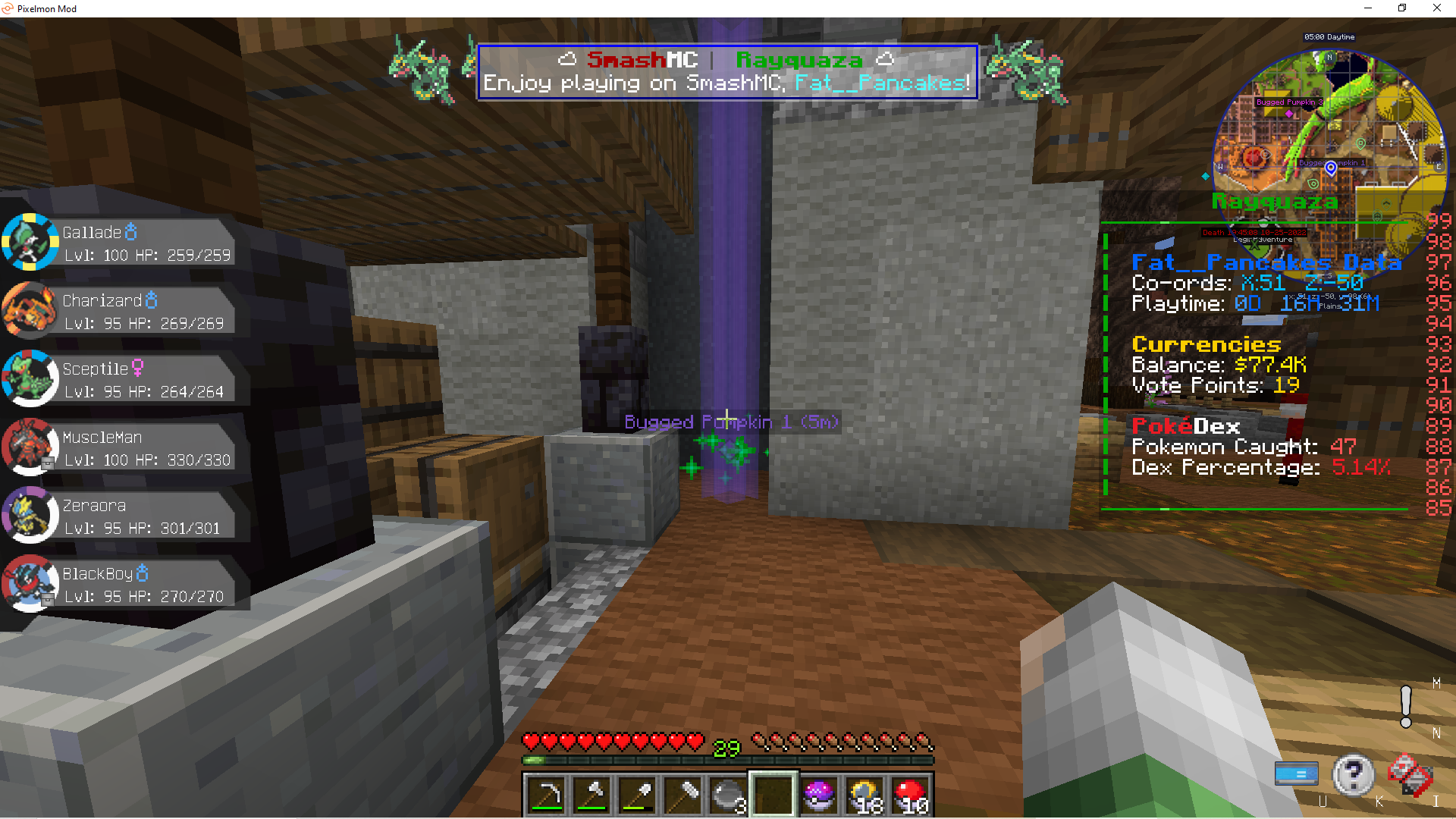 Bugged Pumpkins · Issue #1527 · SmashMC-Development/Bugs-and-Issues · GitHub