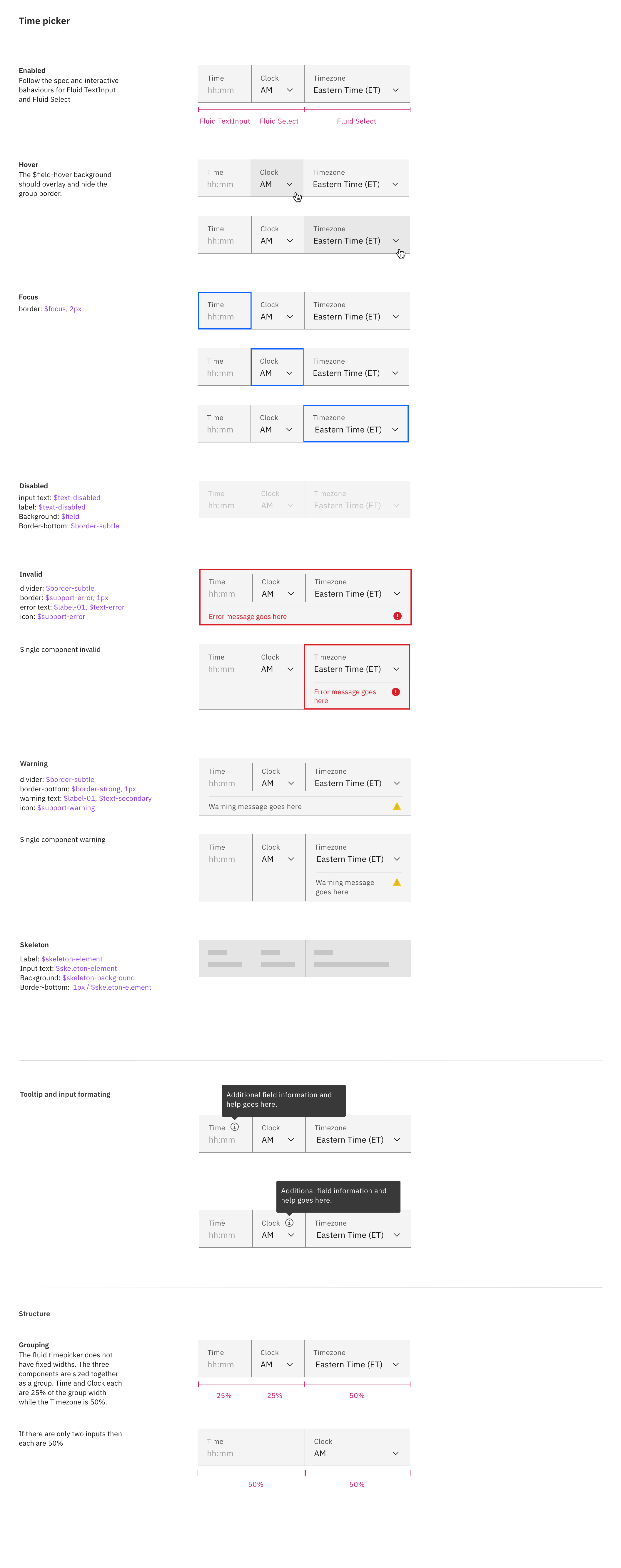 Fluid input [TimePicker]: Design spec · Issue #12508 · carbon-design ...
