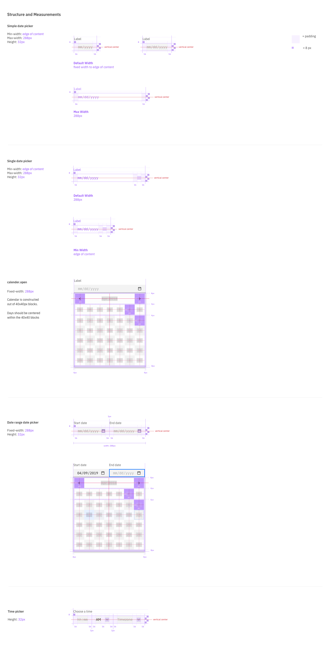 Experimental Component - Date Picker - Design · Issue #1207 · carbon ...