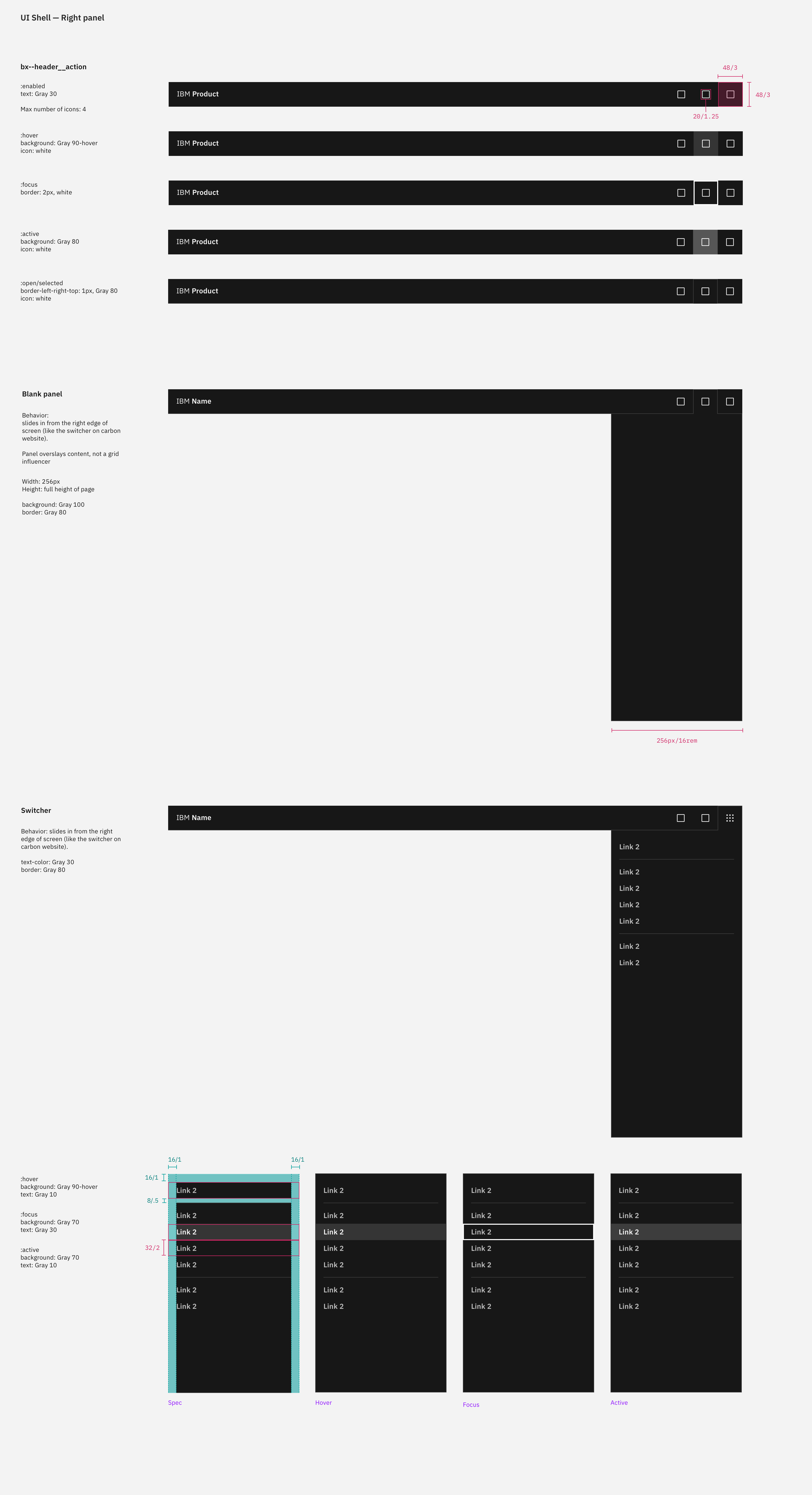 Design Spec for Right Panel (Scallop) · Issue #2336 · carbon-design ...
