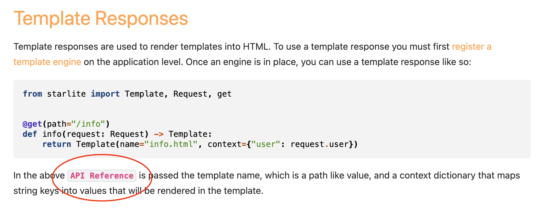 Documentation Template Link Showing As Api Reference · Issue 1202 · Litestar Org Litestar · Github