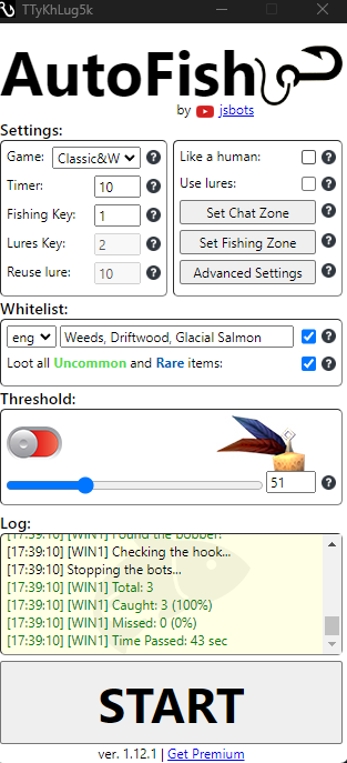 crashing and bringing up esc menu · Issue #25 · jsbots/AutoFish · GitHub