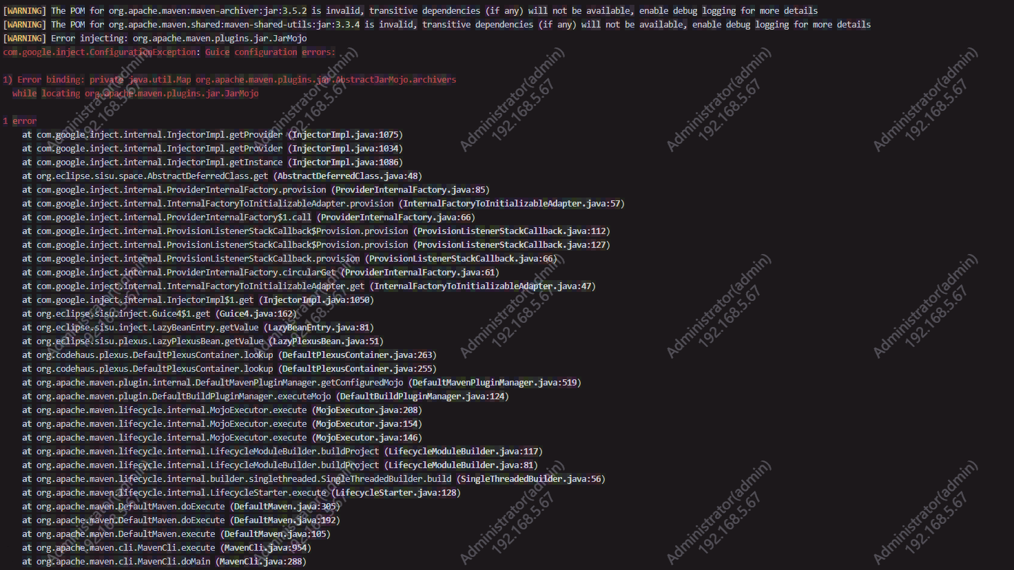 mvn打包报错 · Issue #4686 · jeecgboot/JeecgBoot · GitHub